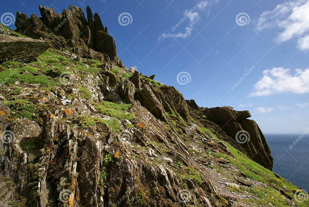 Craggy Cliffs stock photo. Image of ireland, rocks, nature - 18407116