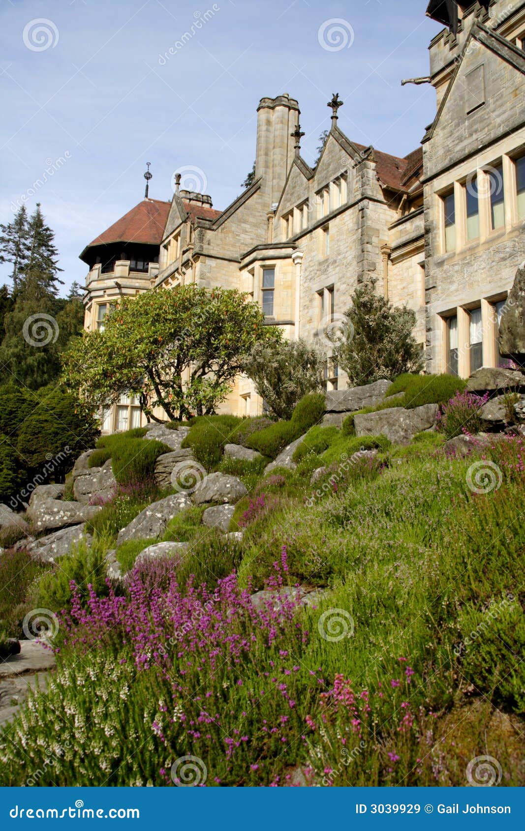 Cragside House stock image. Image of northumberland, rothbury - 3039929