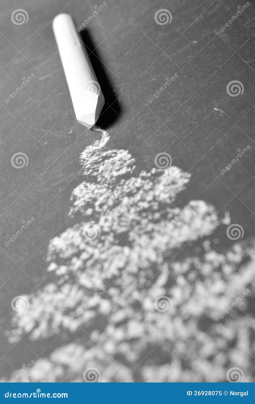 Craie blanche image stock. Image du décoration, artistique - 26928075