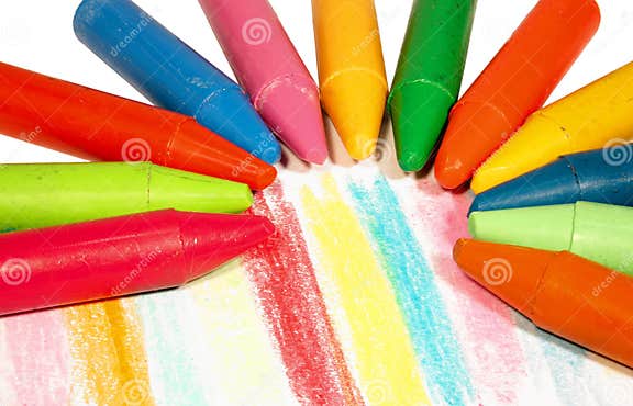 Craie colorée photo stock. Image du couleurs, amusement - 16730294