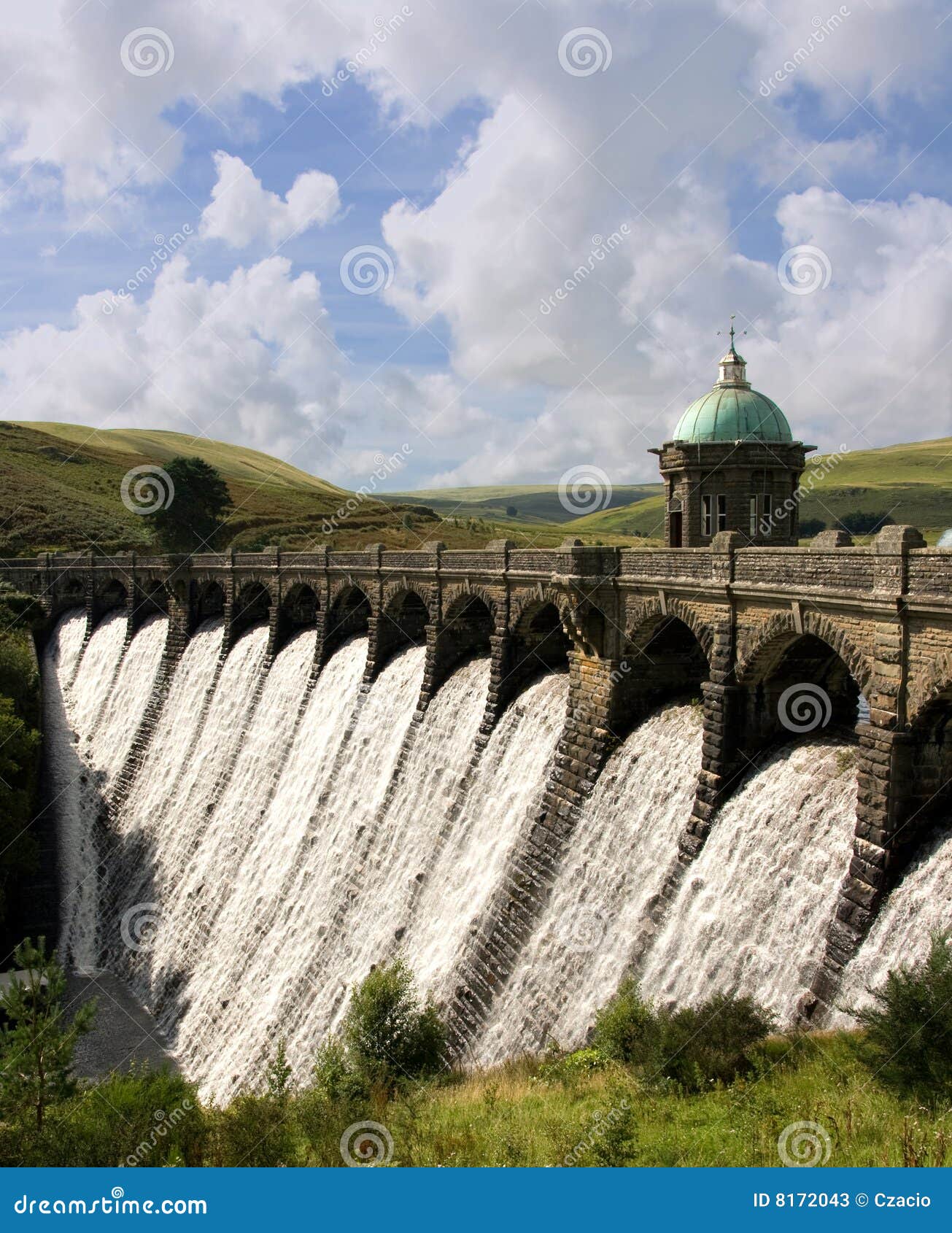 Craig Goch Dam. Elan Valley - Wales Stock Image - Image of great, union ...