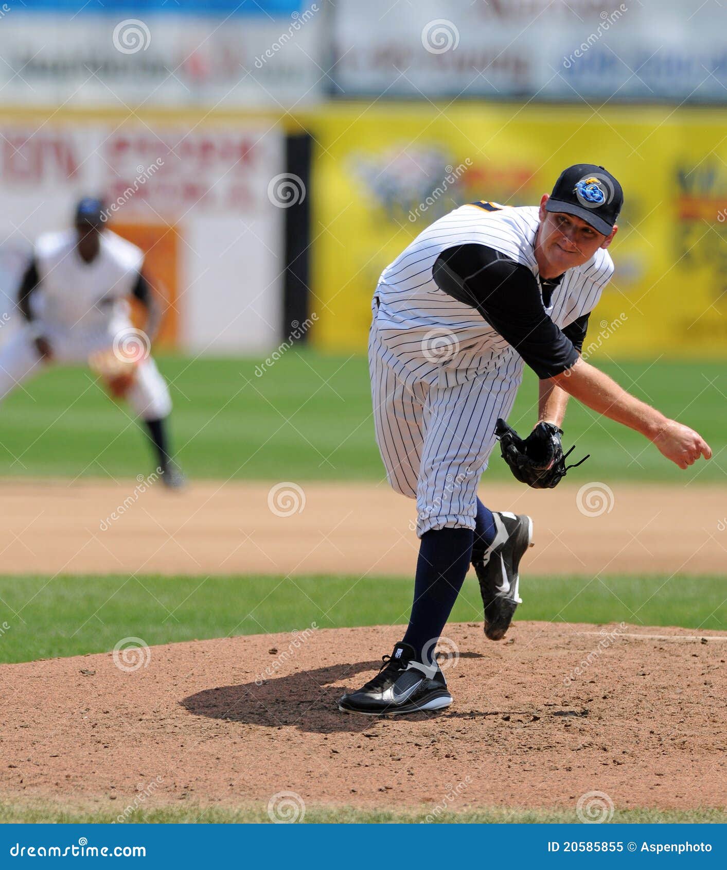 Craig Heyer Pitcher - Follow through Editorial Image - Image of minor ...