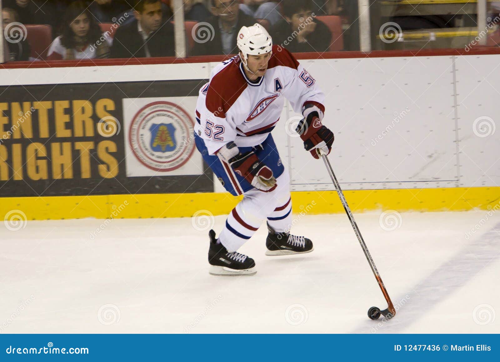 Craig Rivet Handles the Puck Editorial Photo - Image of winter, arena ...