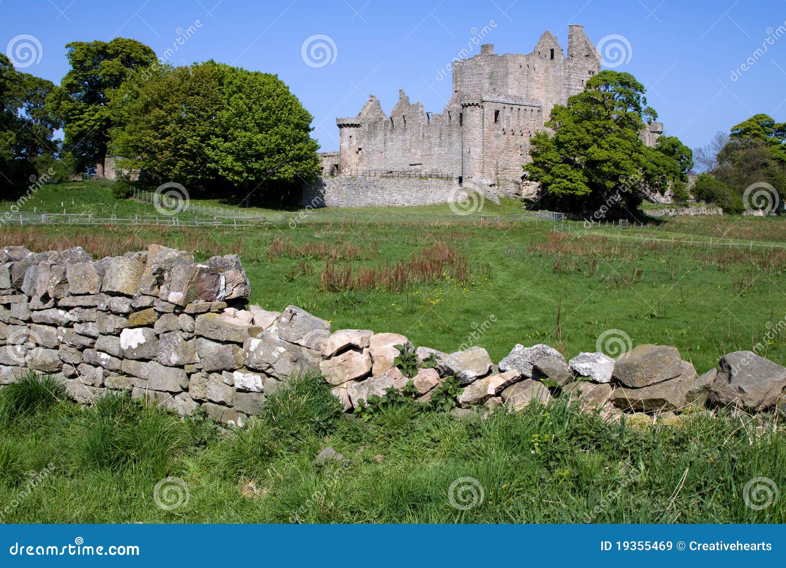 Craigmillar Castle, Edinburgh Stock Image - Image of architecture ...