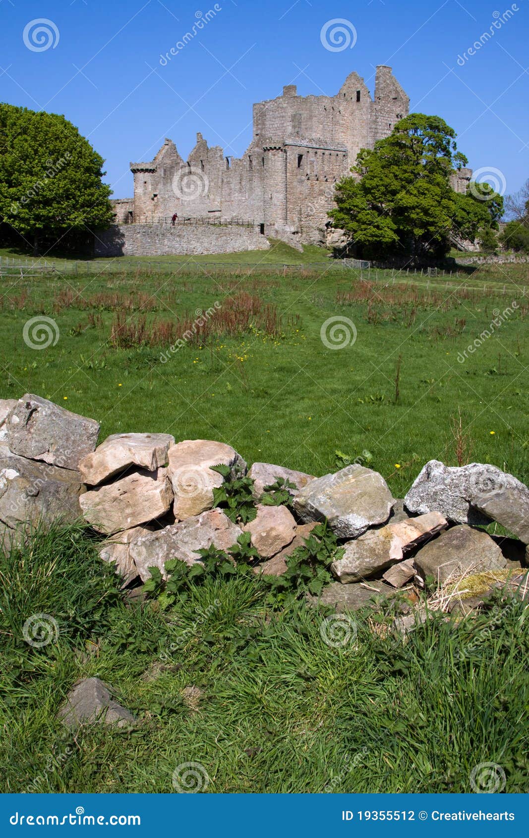 Craigmillar Castle, Edinburgh Stock Photo - Image of queen, edinburgh ...