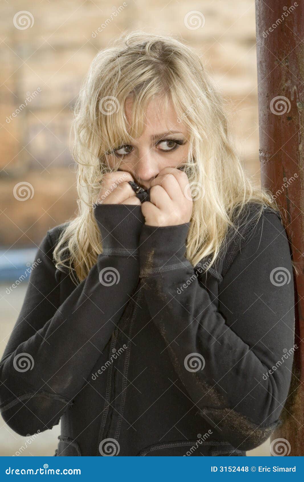 Crainte photo stock. Image du down, jeune, inquiétude - 3152448