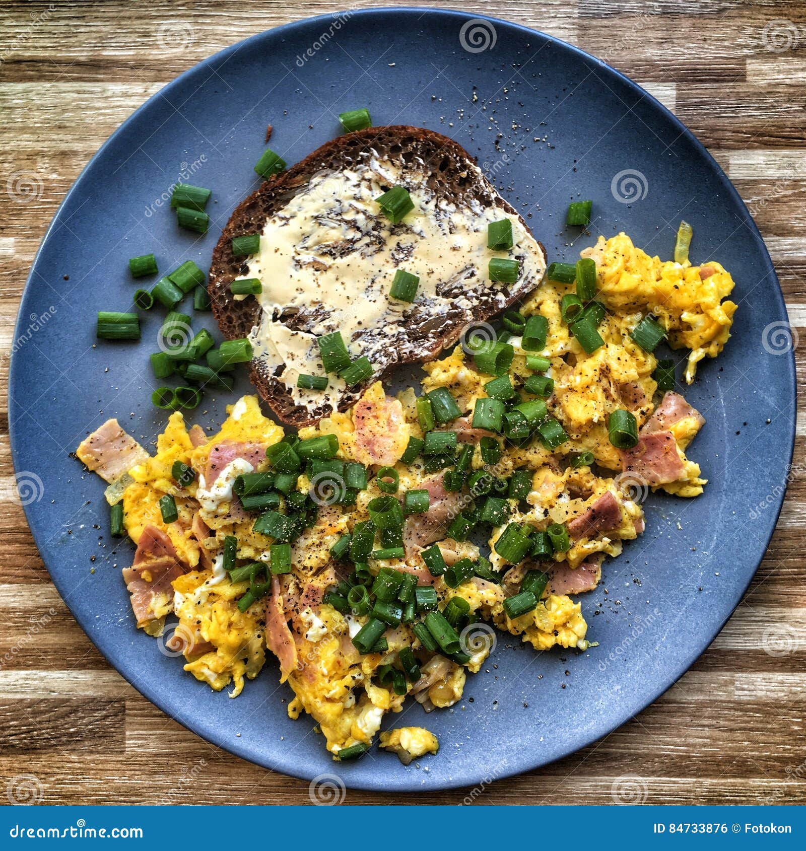 Scrambled Eggs stock photo. Image of scrambled, food - 84733876