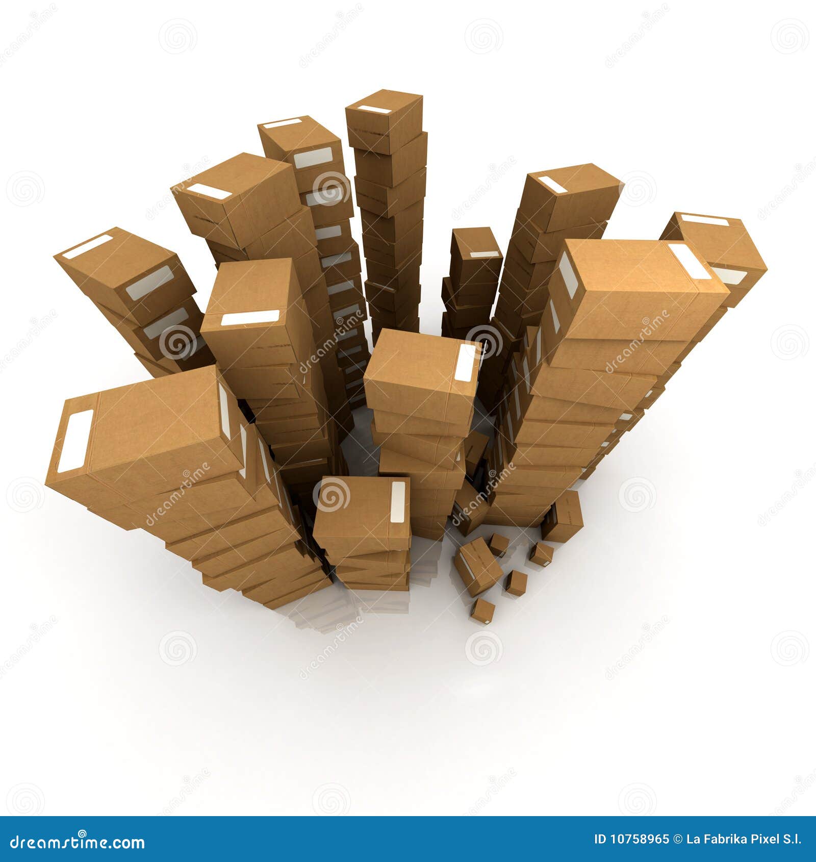 Crammed stock room stock illustration. Illustration of house - 10758965