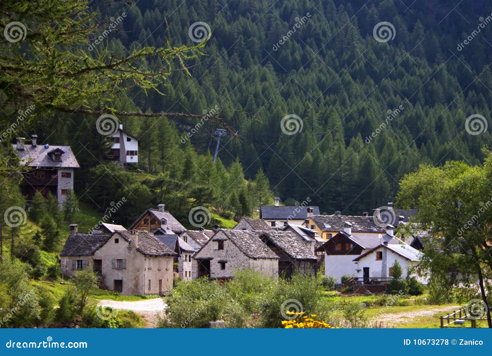 Crampiolo Alp Devero stock photo. Image of alpine, mount - 10673278