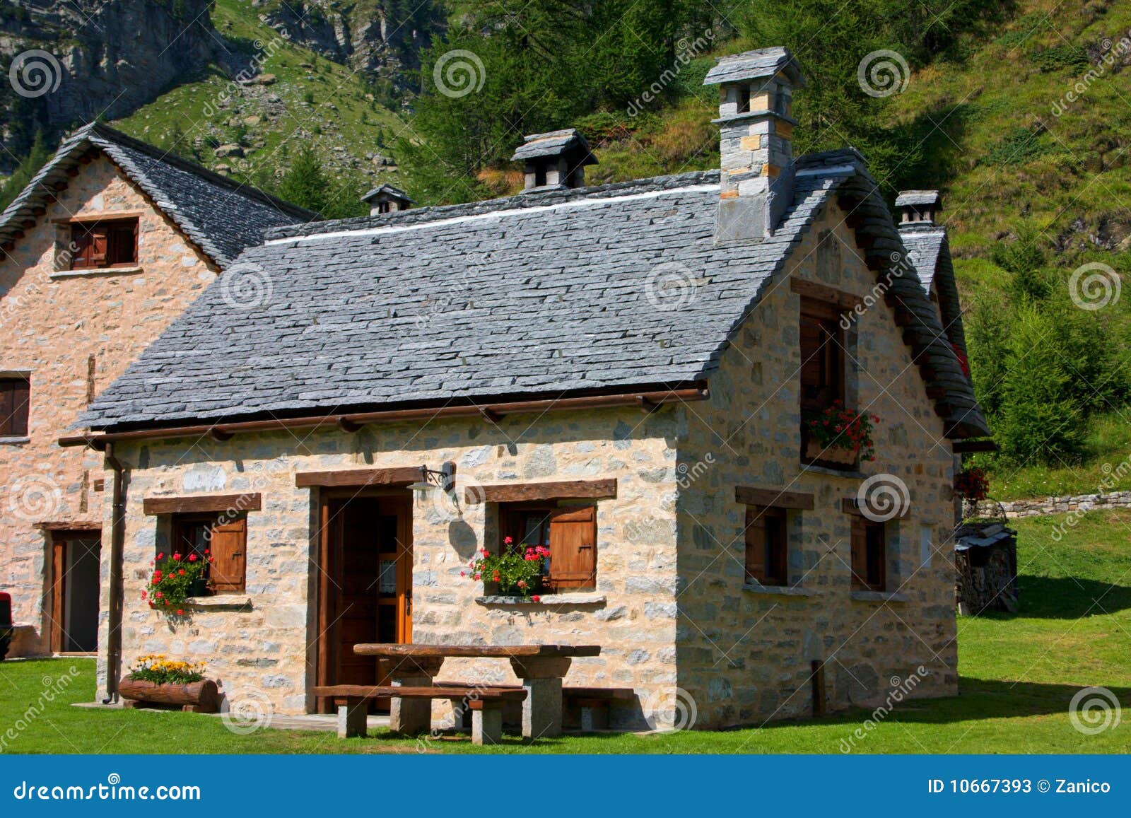 Crampiolo Alpe Devero stock image. Image of italian, escarpment - 10667393