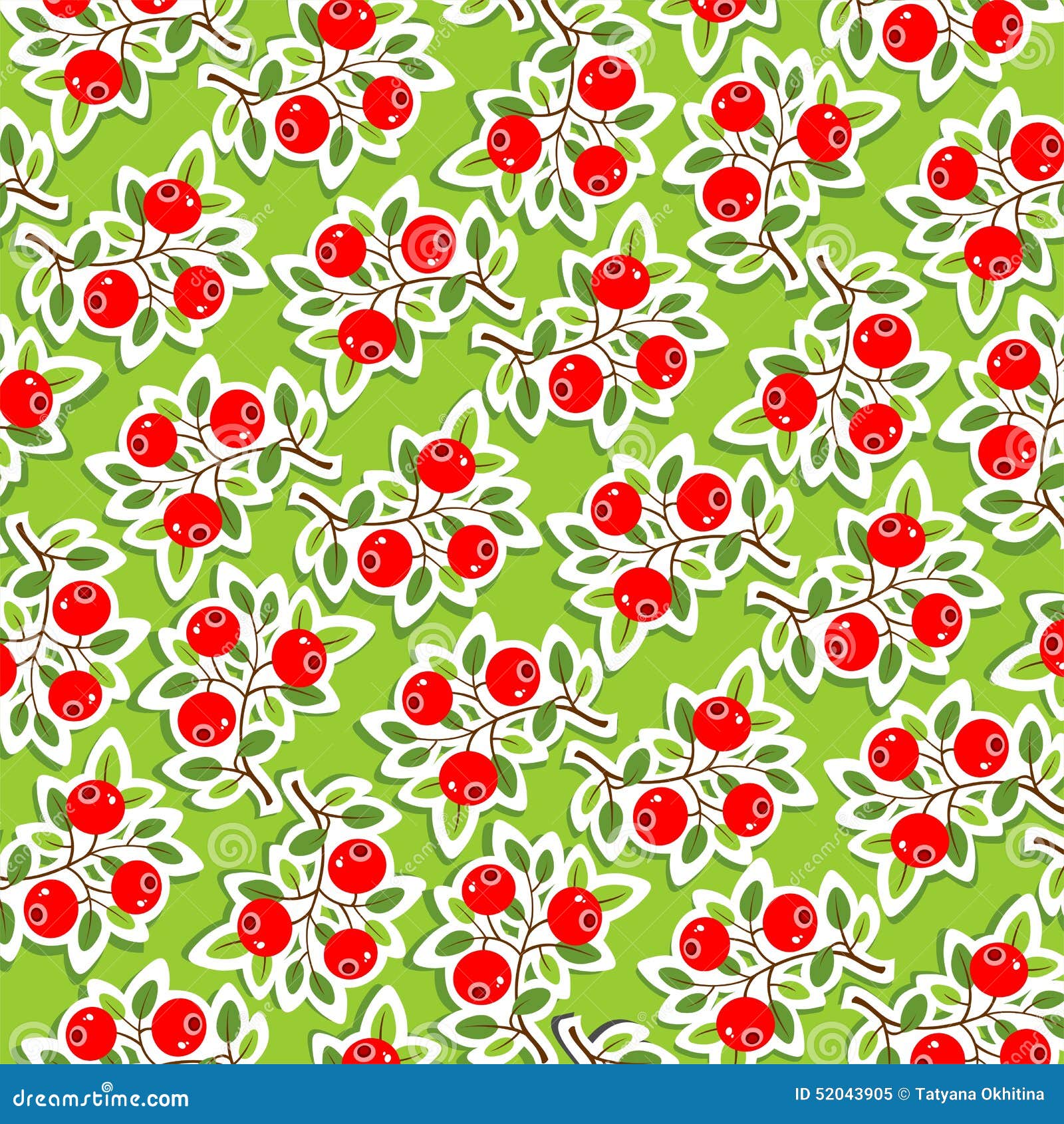 Cranberry background stock illustration. Illustration of leaf - 52043905