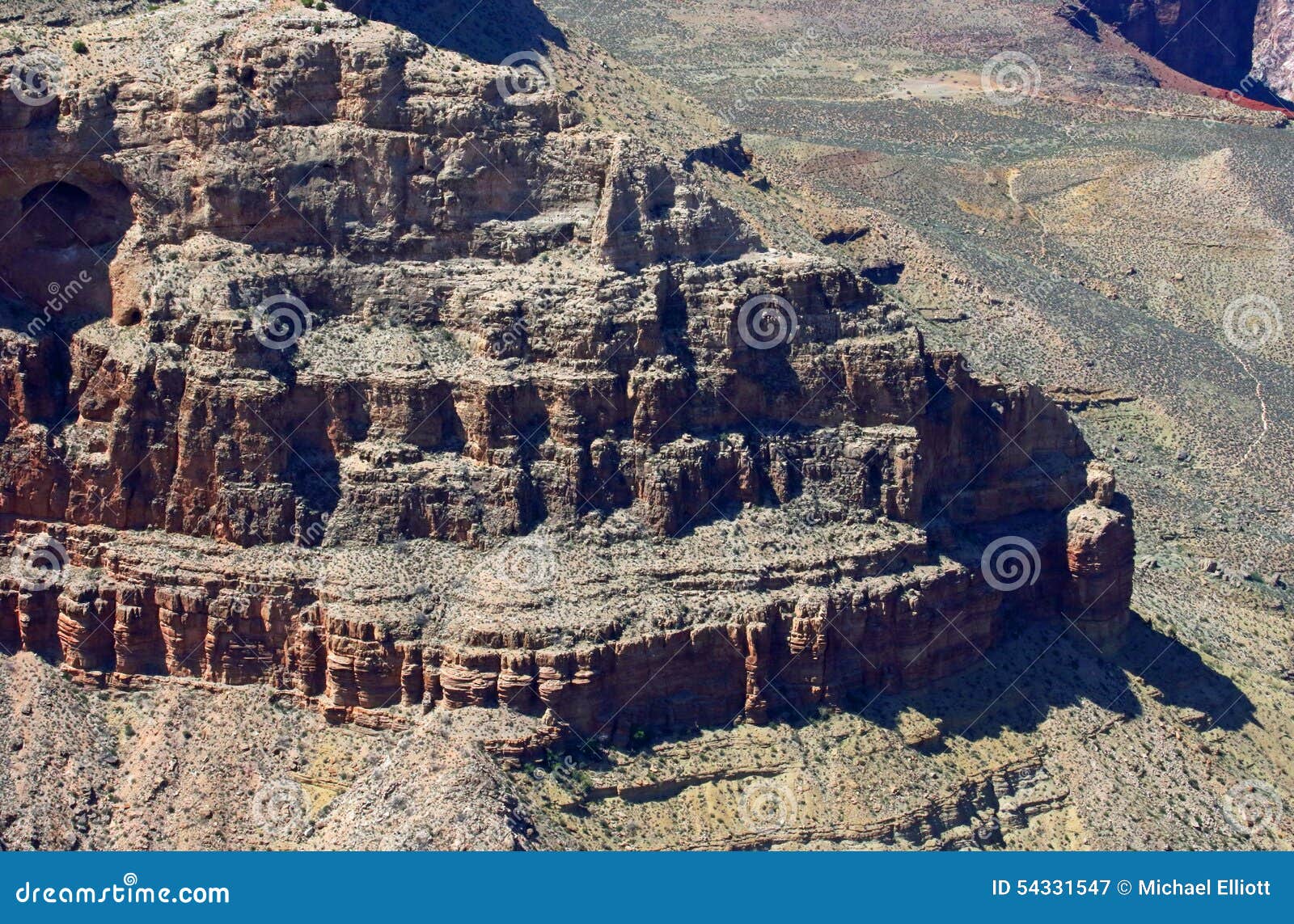 Crand Canyon stock image. Image of faded, geologic, detail - 54331547