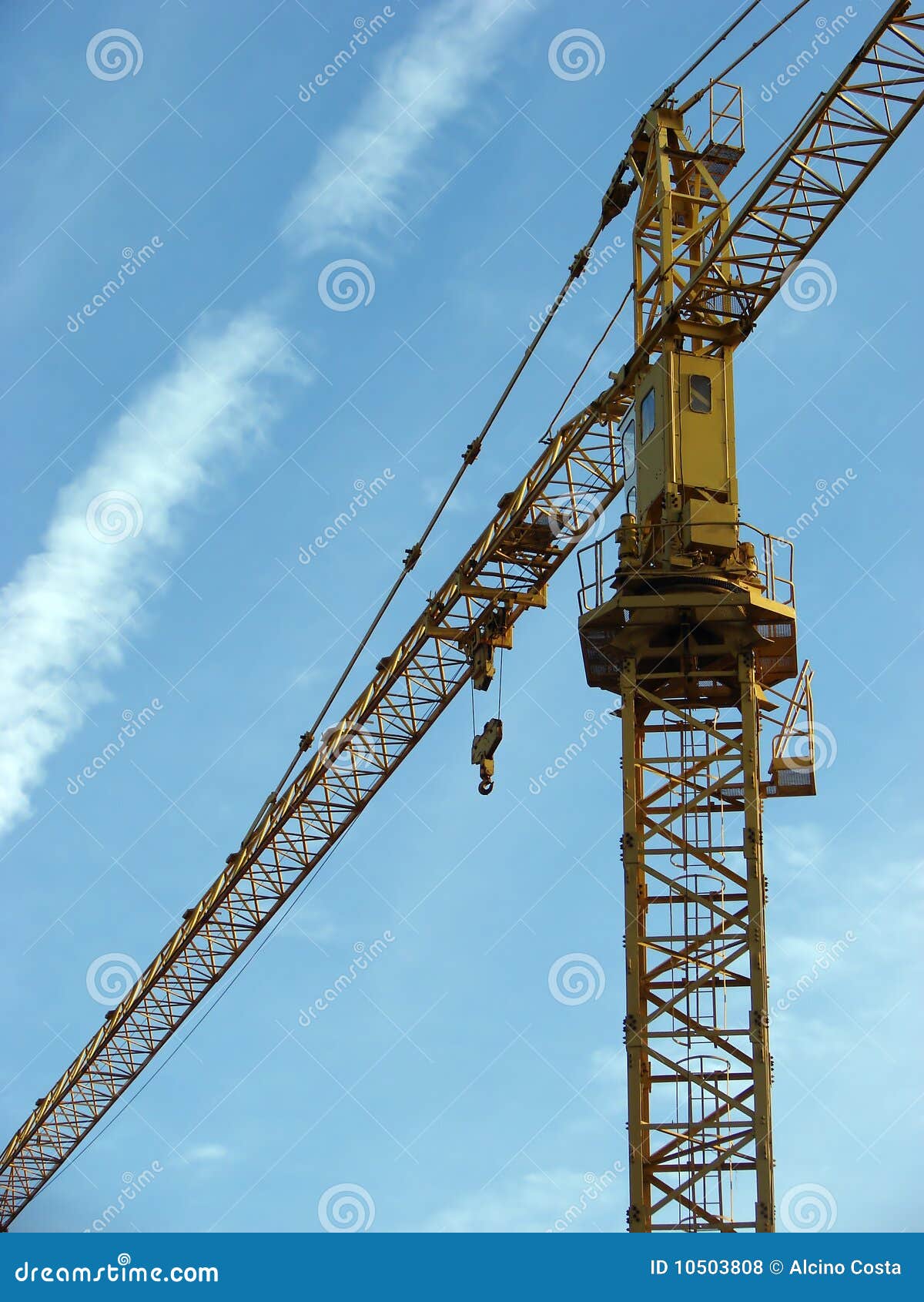 Crane stock photo. Image of metallurgy, machine, crane - 10503808