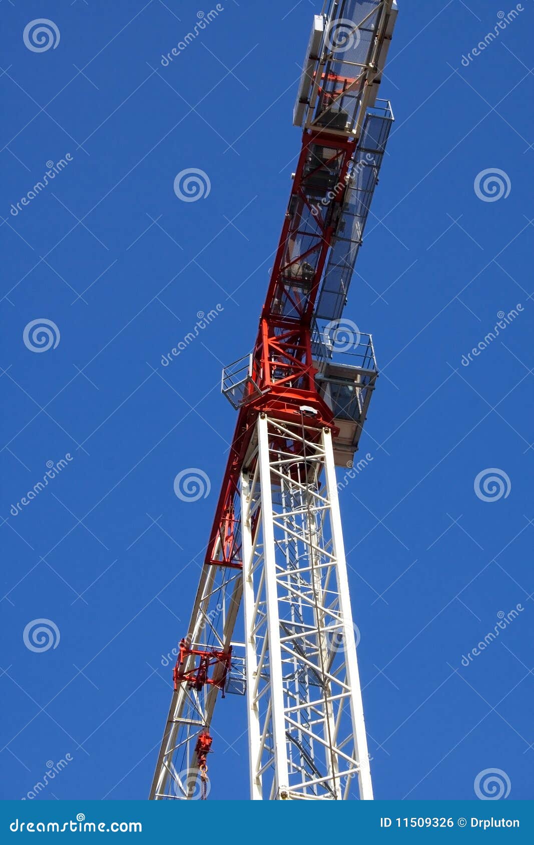 Crane stock photo. Image of house, construction, industrial - 11509326