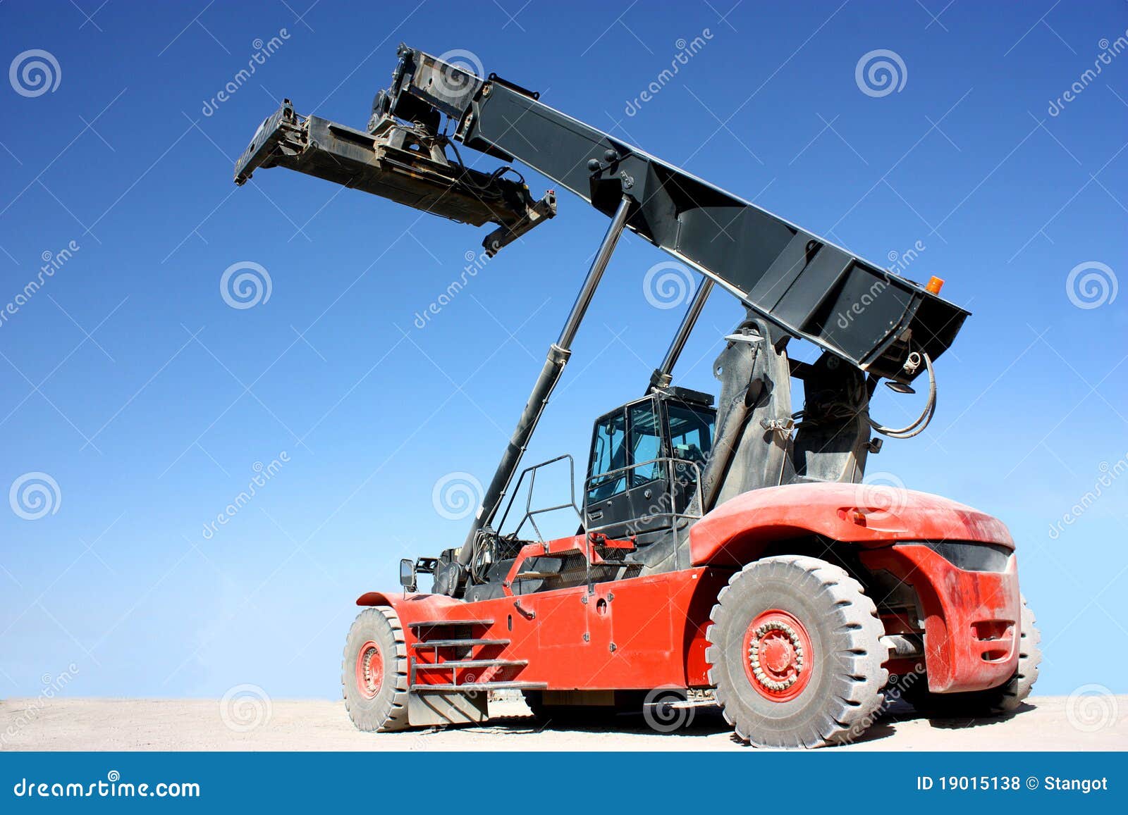 Crane stock photo. Image of huge, crane, dust, lifting - 19015138
