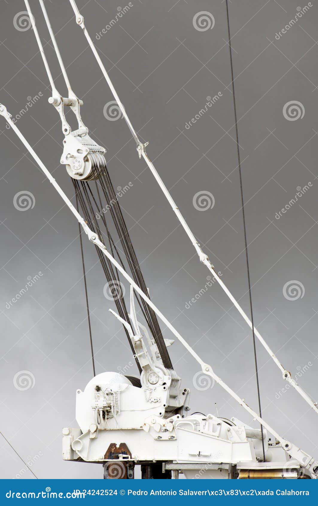 Crane stock photo. Image of machine, crane, grader, grip - 24242524