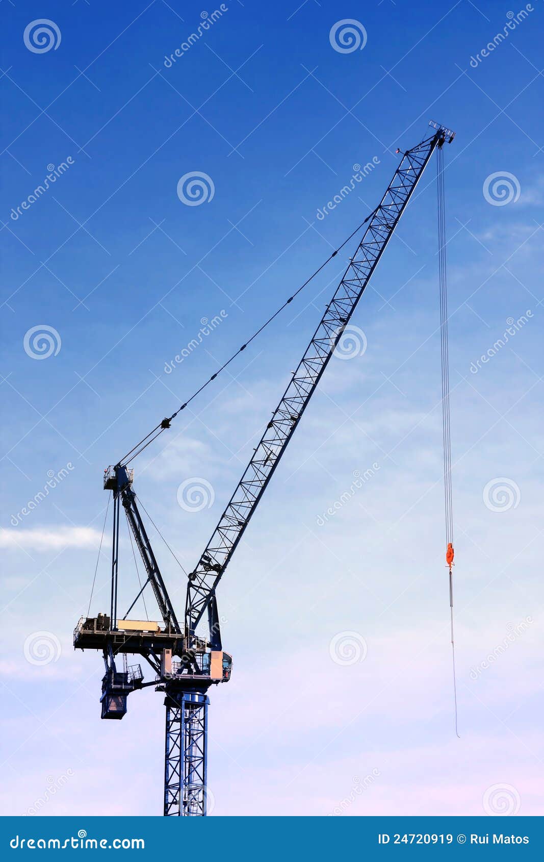 Crane stock image. Image of industries, assemble, industry - 24720919