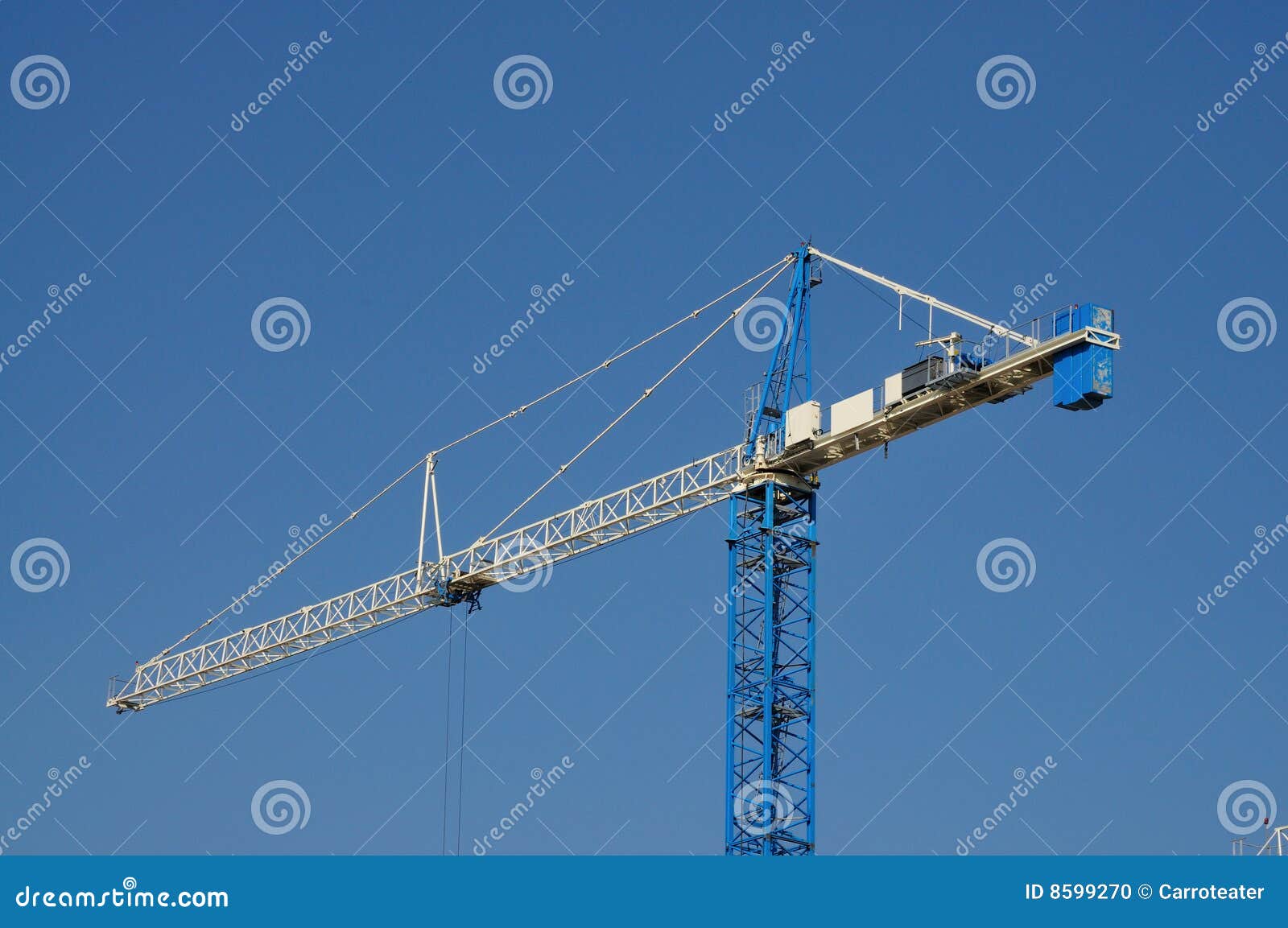 Crane stock photo. Image of build, commercial, growth - 8599270