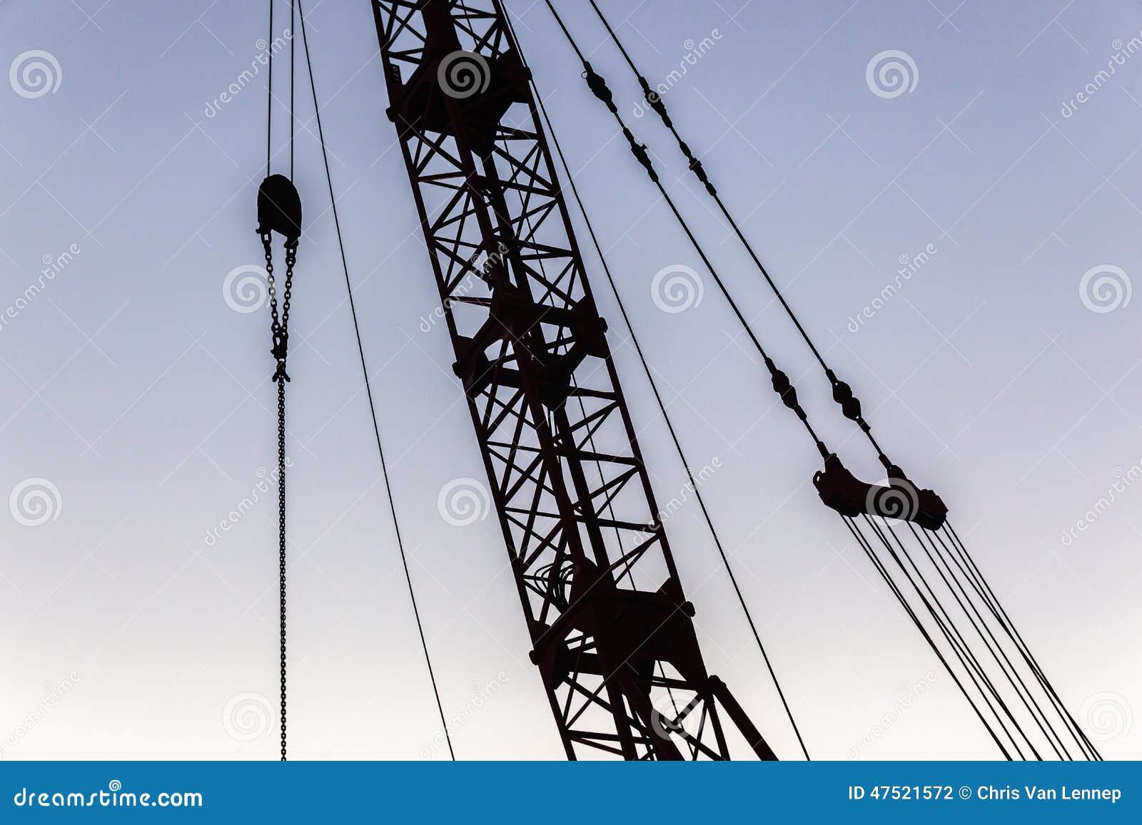 Big Cables And Pulleys With Gears Of The Mountain Cable Car Stock Photo ...
