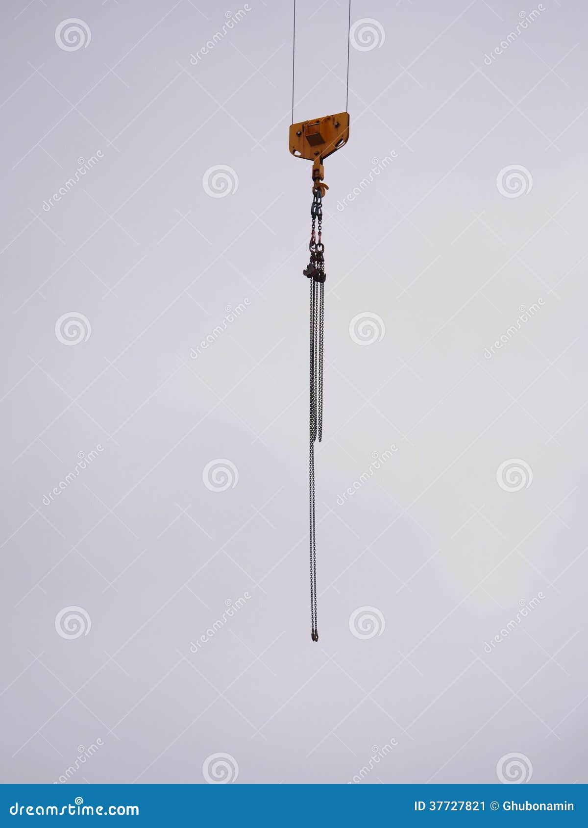 Crane chain stock image. Image of industry, steel, crane - 37727821