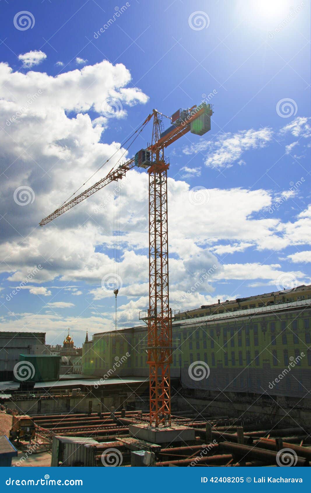 Crane editorial image. Image of boom, welded, crane, supply - 42408205