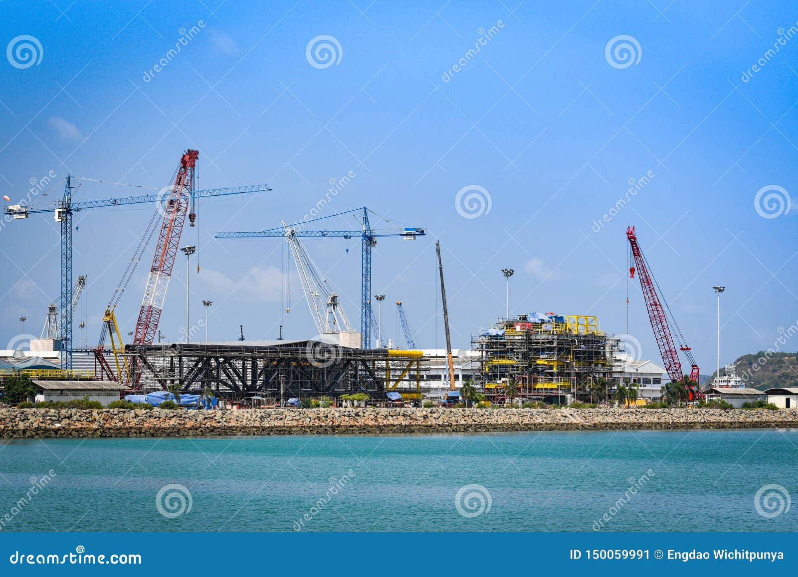 Construction Of A Sea Port With Reclaimed Soil In Albuera, Leyte ...