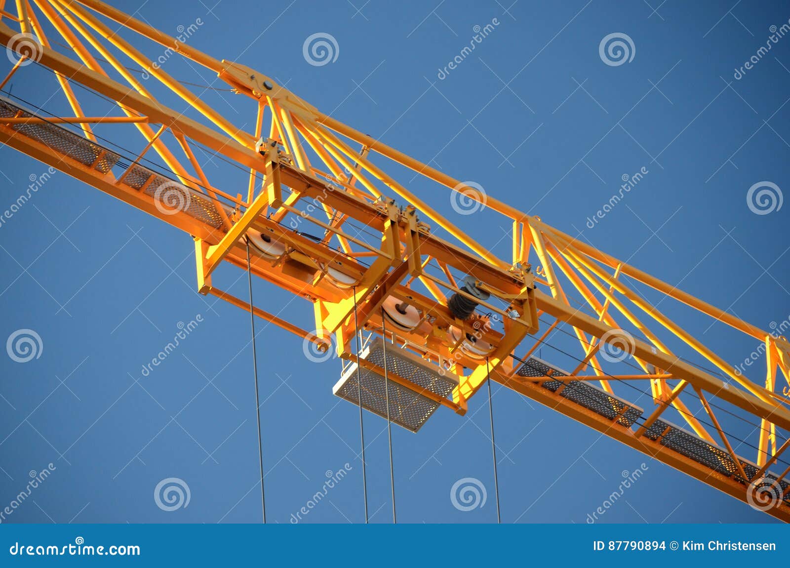 Crane Detail stock photo. Image of altitude, lift, crane - 87790894