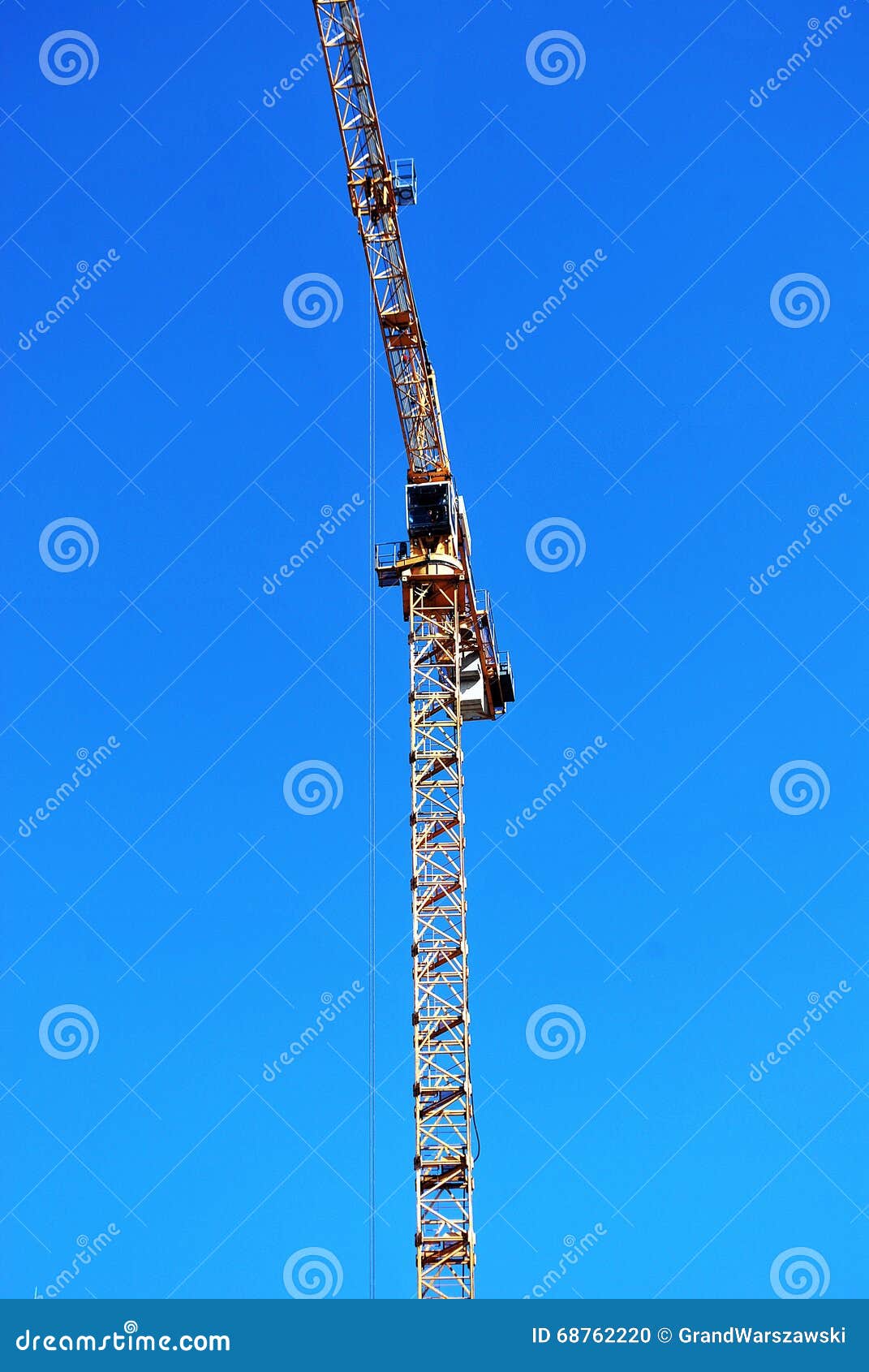 Crane stock photo. Image of move, lifting, equipped, ropes - 68762220