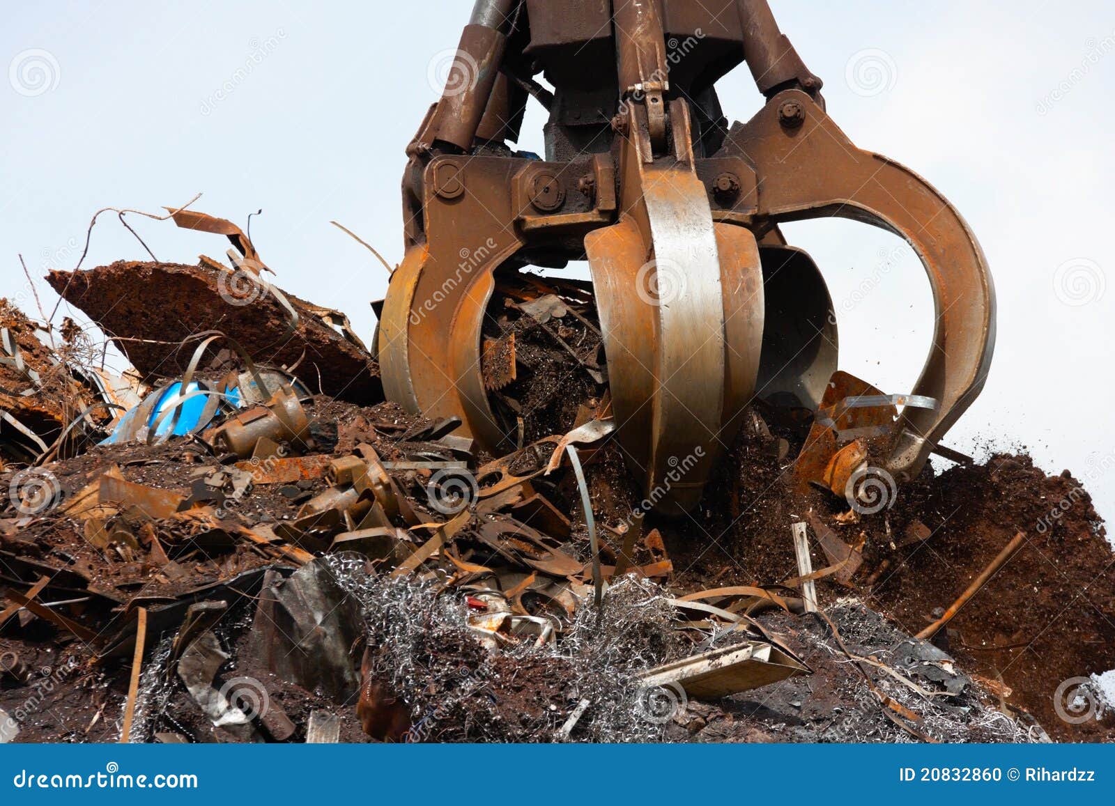 Crane Grabber Loading Stock Photography | CartoonDealer.com #10952300