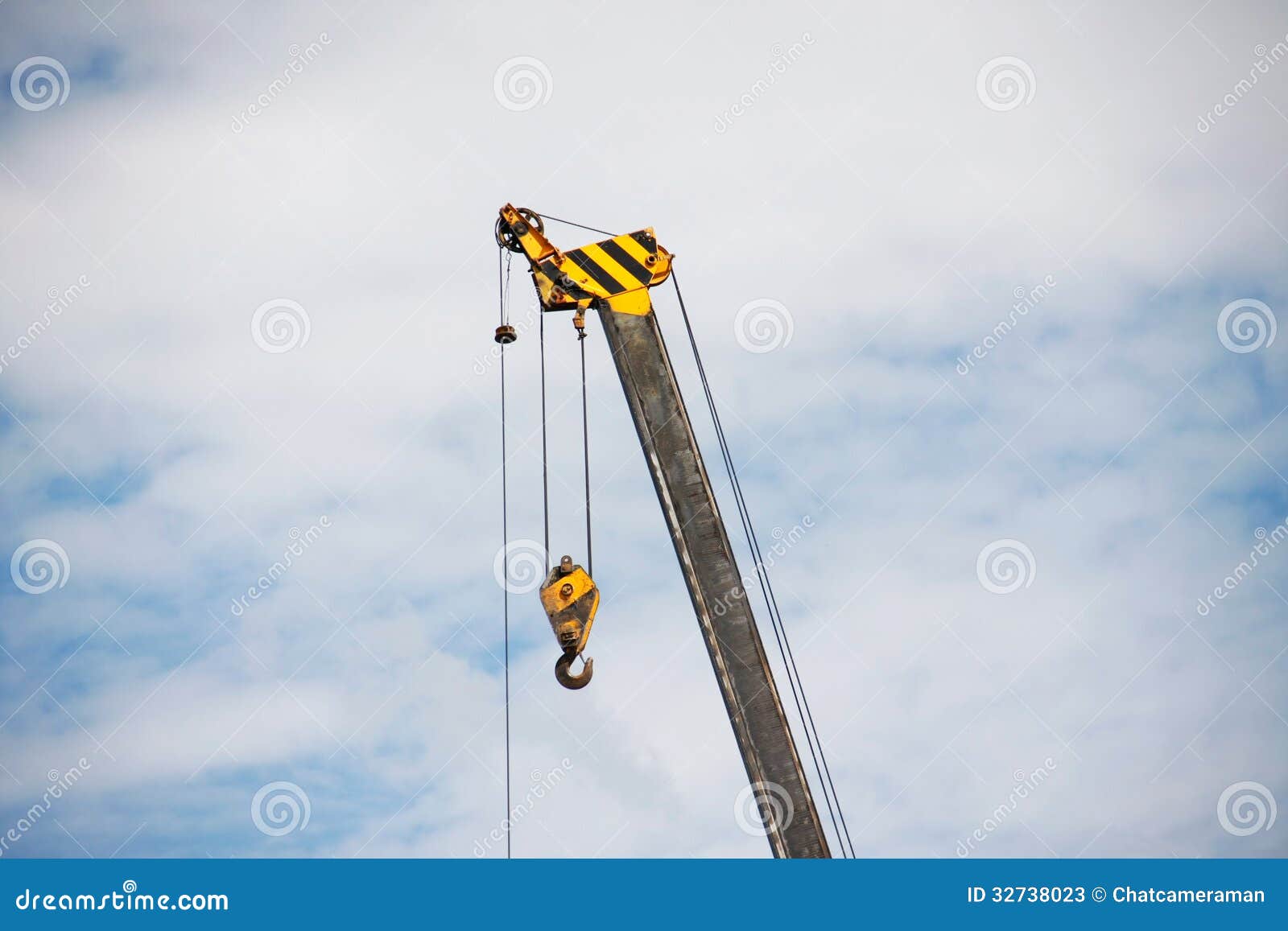 Crane hand stock image. Image of machine, iron, industry - 32738023