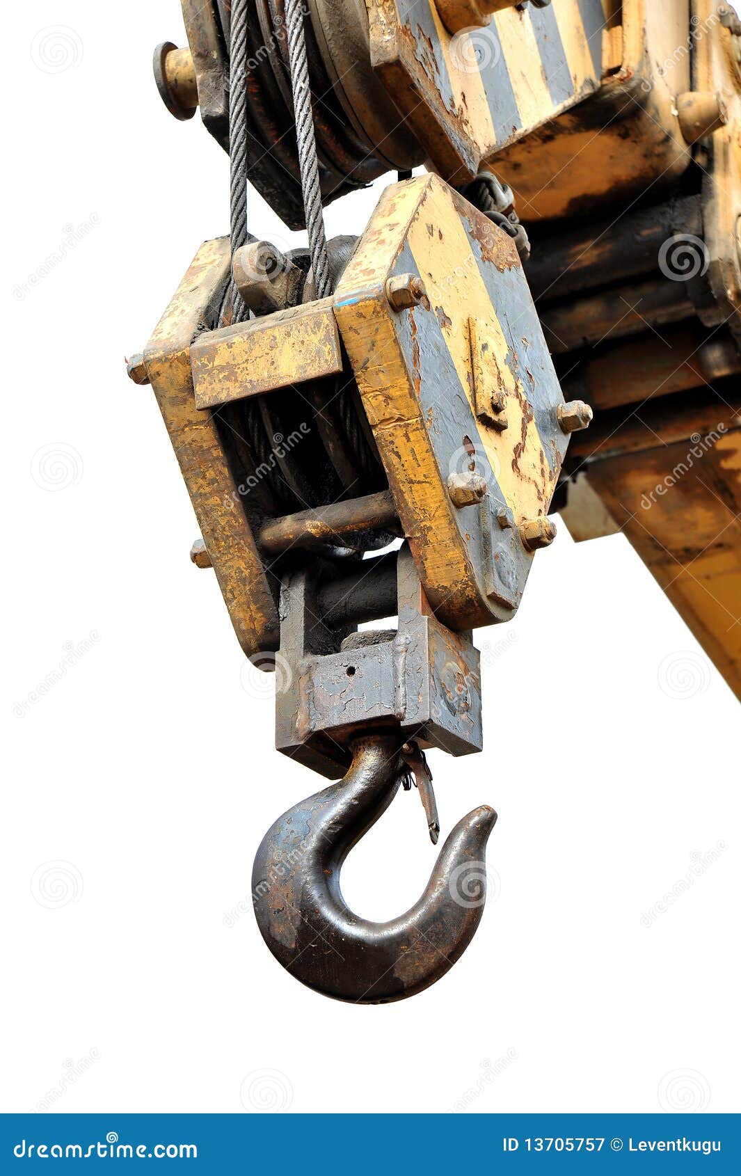 Crane hook stock image. Image of manual, picking, activity - 13705757