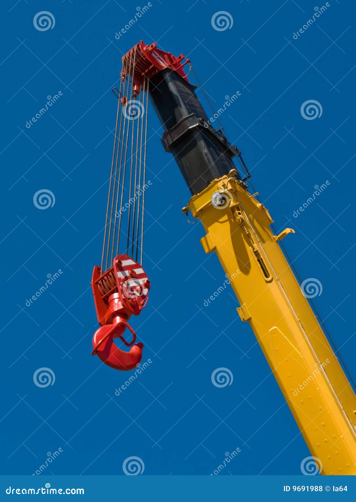 Crane hook stock photo. Image of market, boom, hook, activity - 9691988