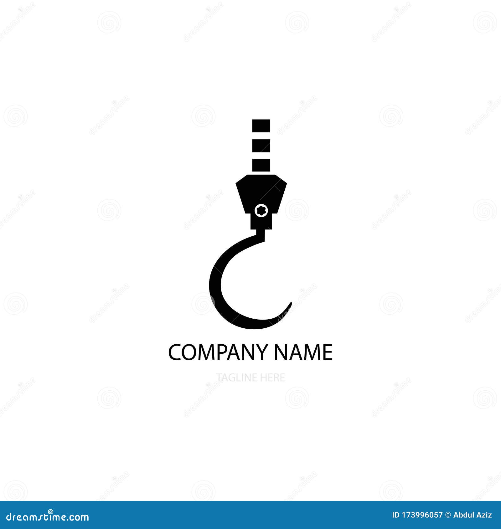 Crane logo vector stock vector. Illustration of company - 173996057