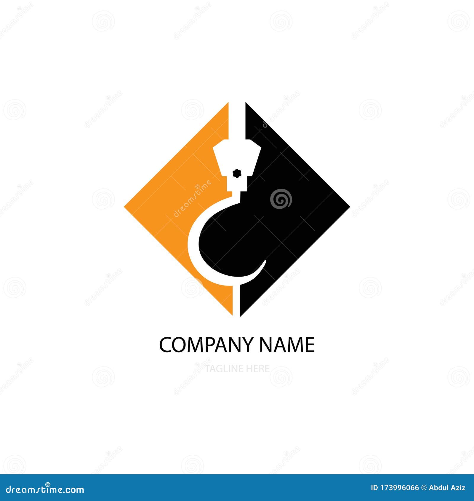 Crane logo vector stock vector. Illustration of rental - 173996066