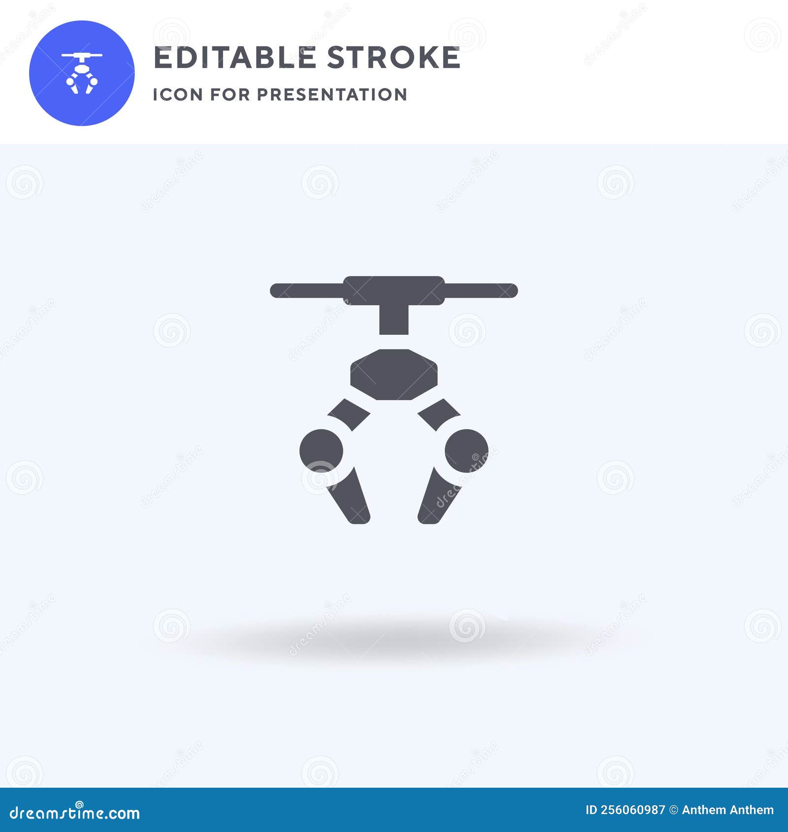 Crane Icon Vector, Filled Flat Sign, Solid Pictogram Isolated on White ...