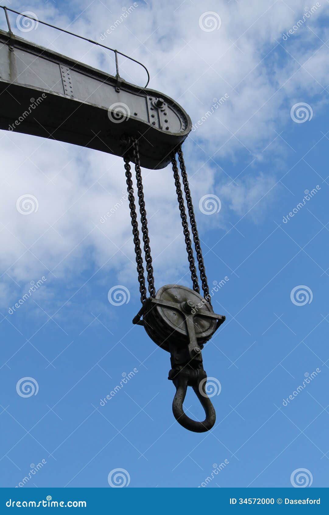 Crane Jib. stock photo. Image of working, lift, industry - 34572000