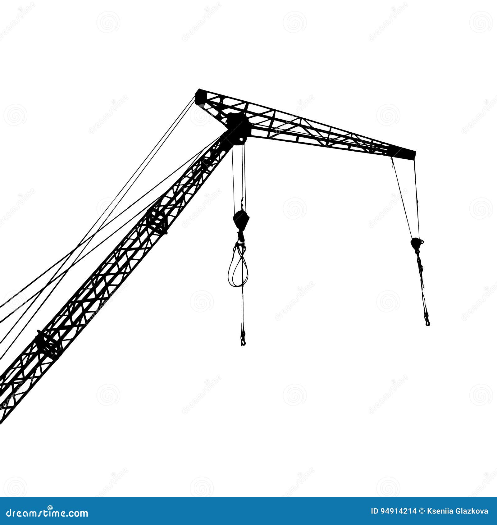 Simple Crane Device For Loading Sugarcane On Trucks In Paraguay Royalty ...