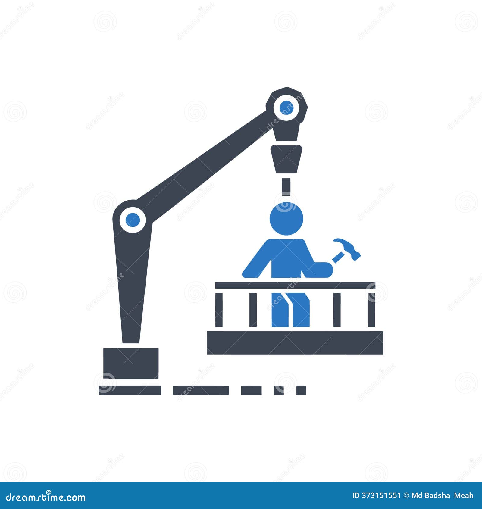 Crane Lifting Prebuilt Prefabricated Modular House On Construction Site ...