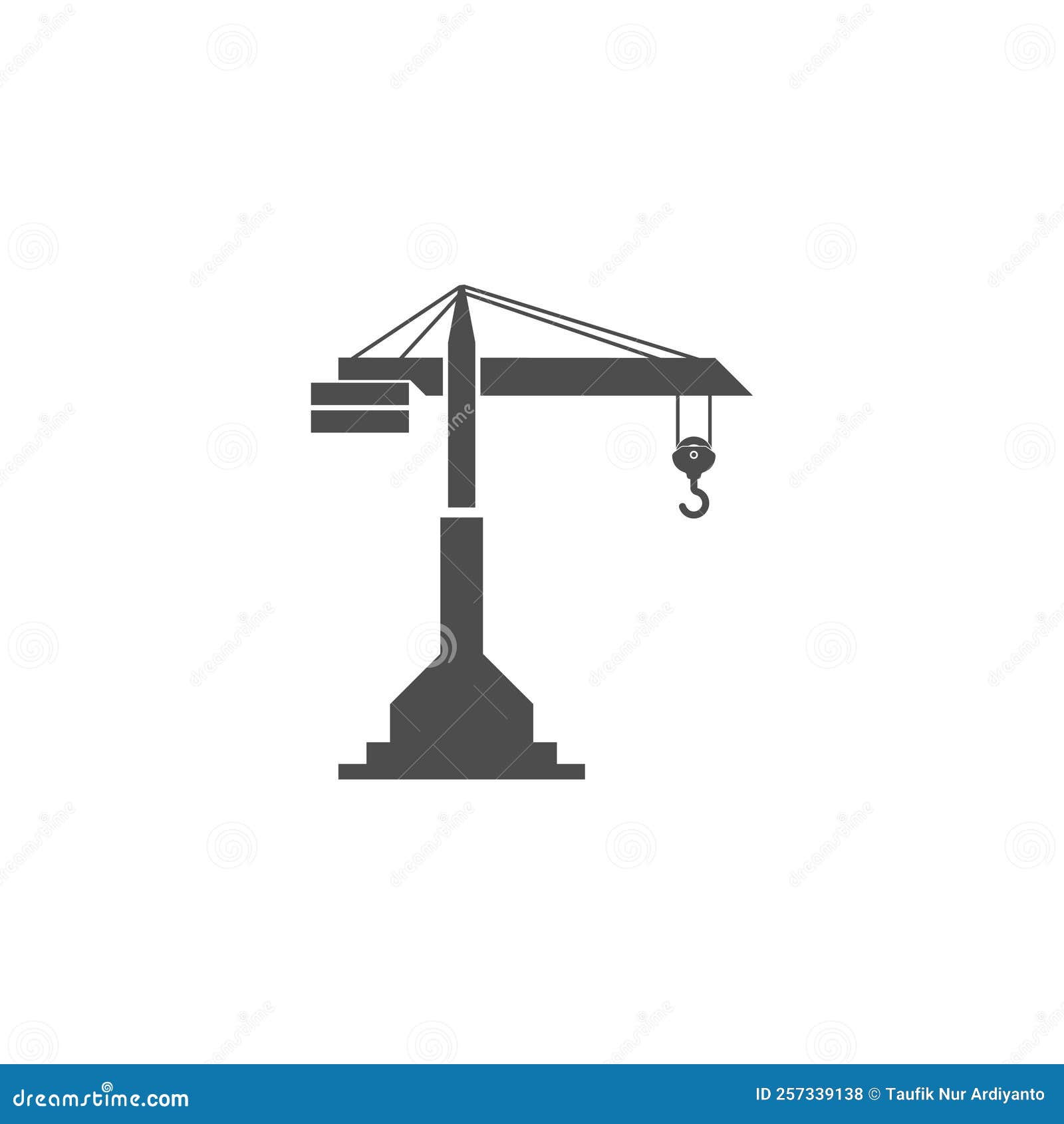 Crane Logo Icon Design Illustration Stock Vector - Illustration of ...