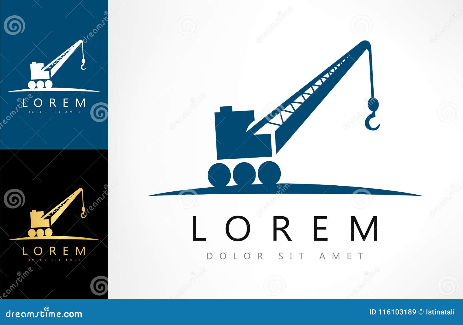 Crane logo vector. stock vector. Illustration of branding - 116103189