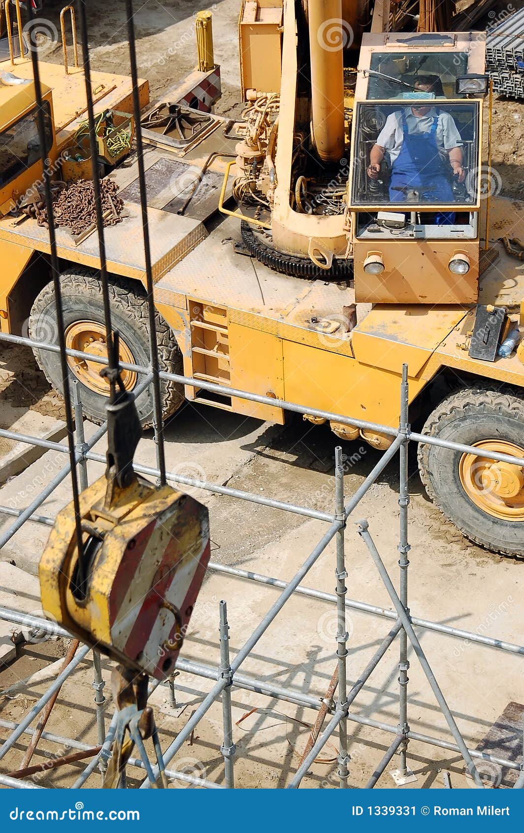 Crane Operator Royalty-Free Stock Image | CartoonDealer.com #56948488