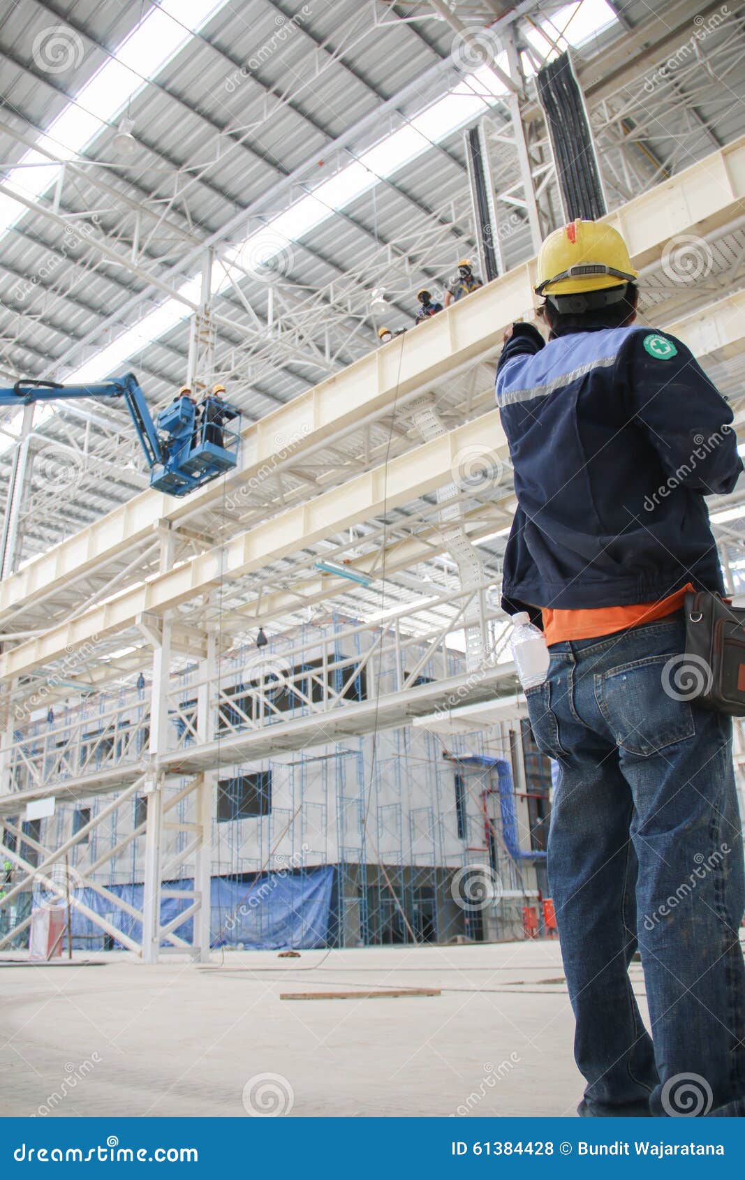 Crane setting engineer editorial stock photo. Image of hydraulic - 61384428