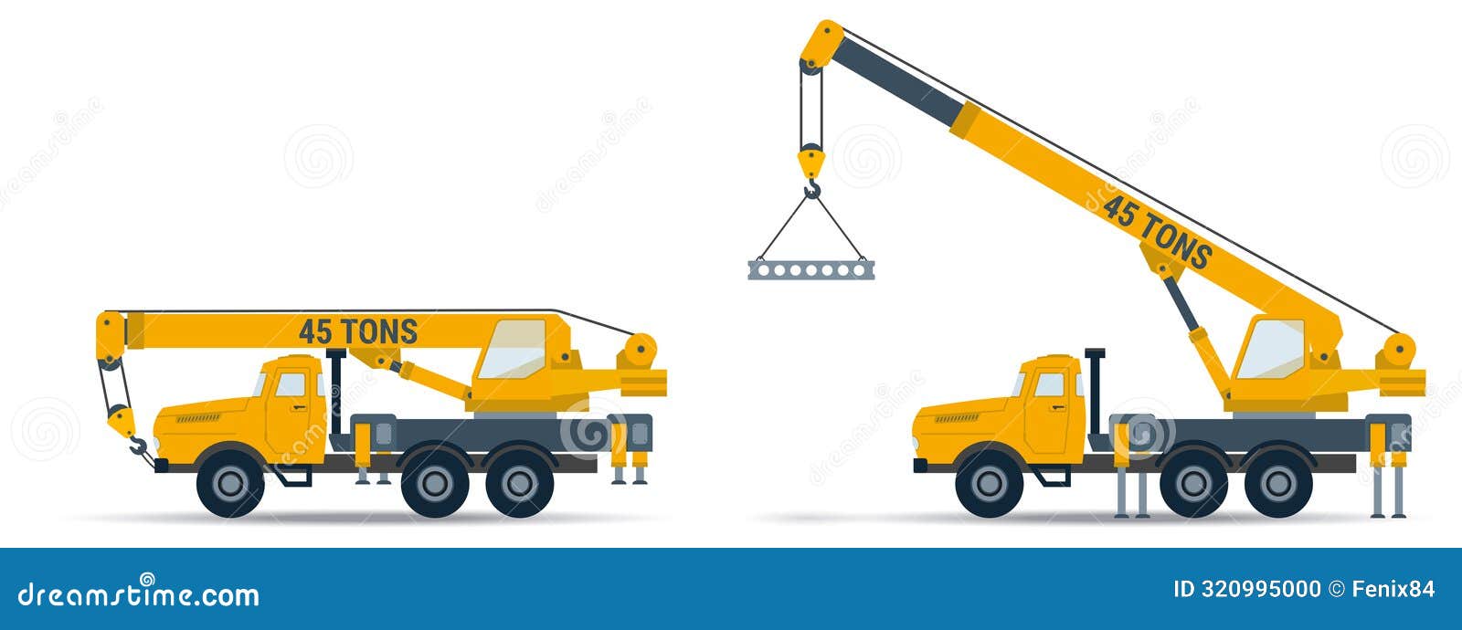 Suv Car With Load On A Vehicle Trailer. Correct And Incorrect Balanced ...
