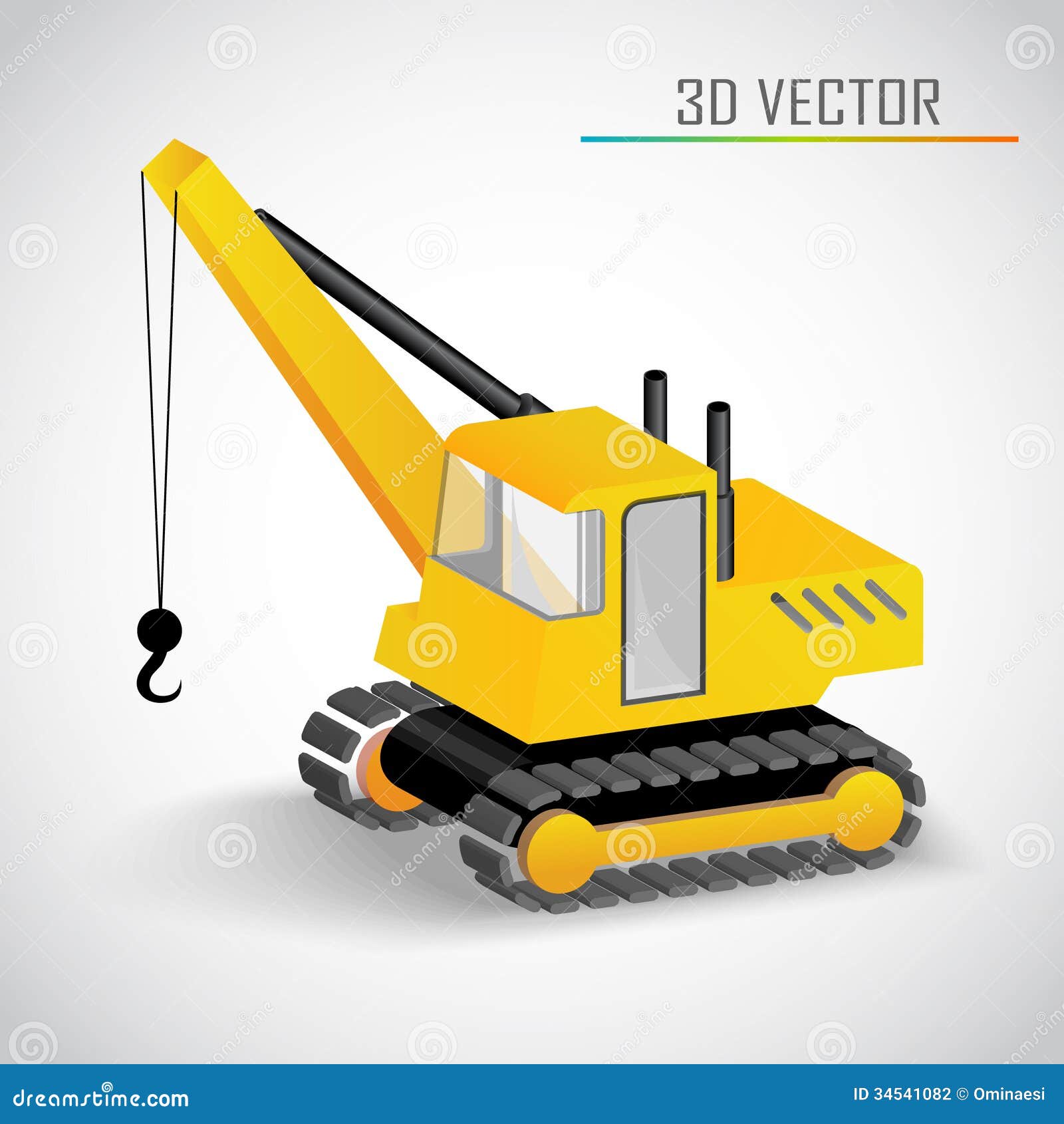 Crane vector stock vector. Illustration of iron, appliance - 34541082