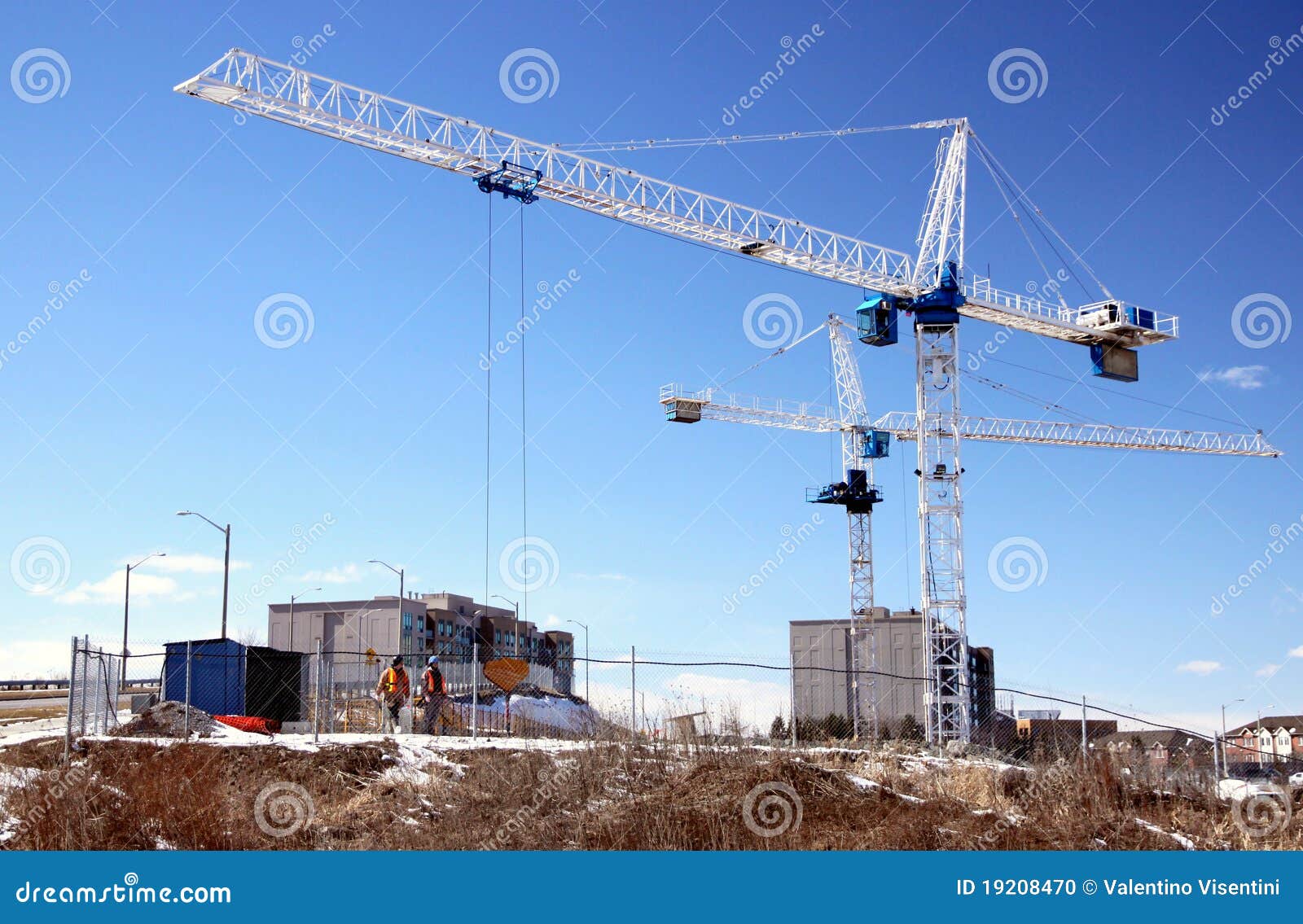 Cranes stock photo. Image of river, debarquement, cargo - 19208470