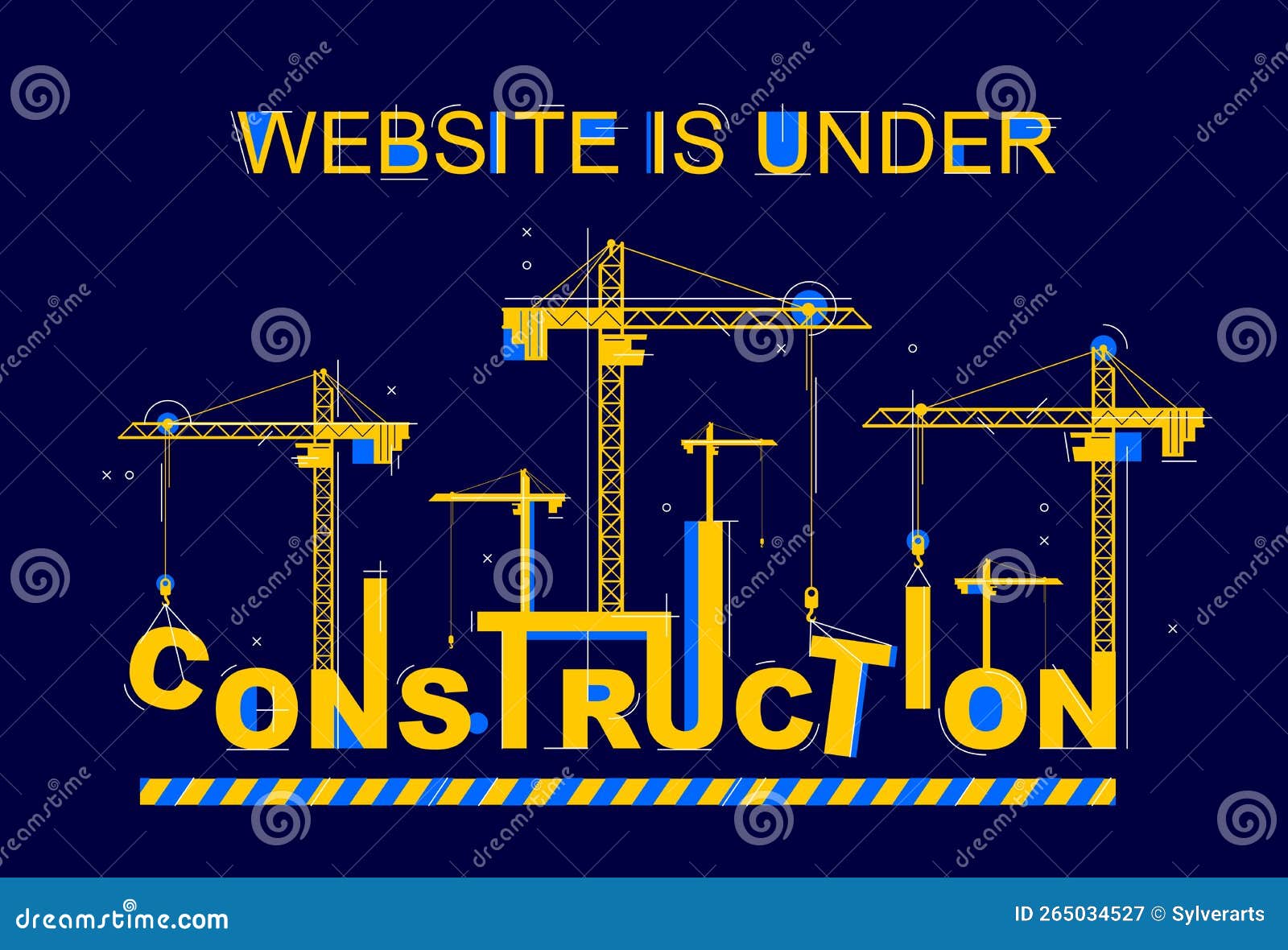 Cranes Builds Construction Word Vector Concept Design, Conceptual ...