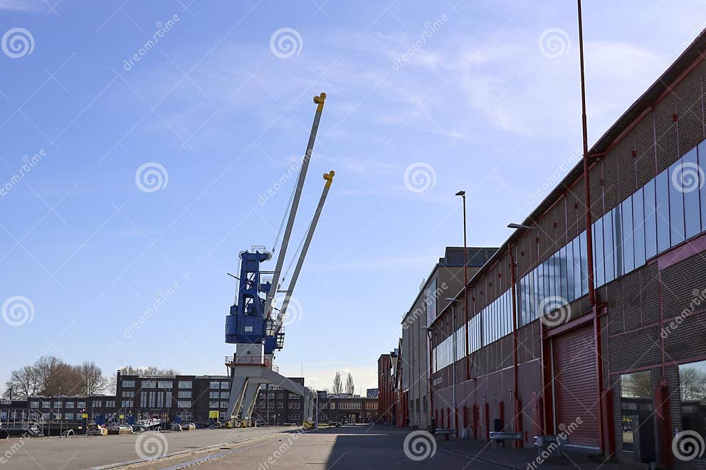 Cranes at Dock in Heijplaat Harbor of the Port of Rotterdam Editorial ... Cranes at Dock in Heijplaat Harbor of the Port of Rotterdam Editorial ...