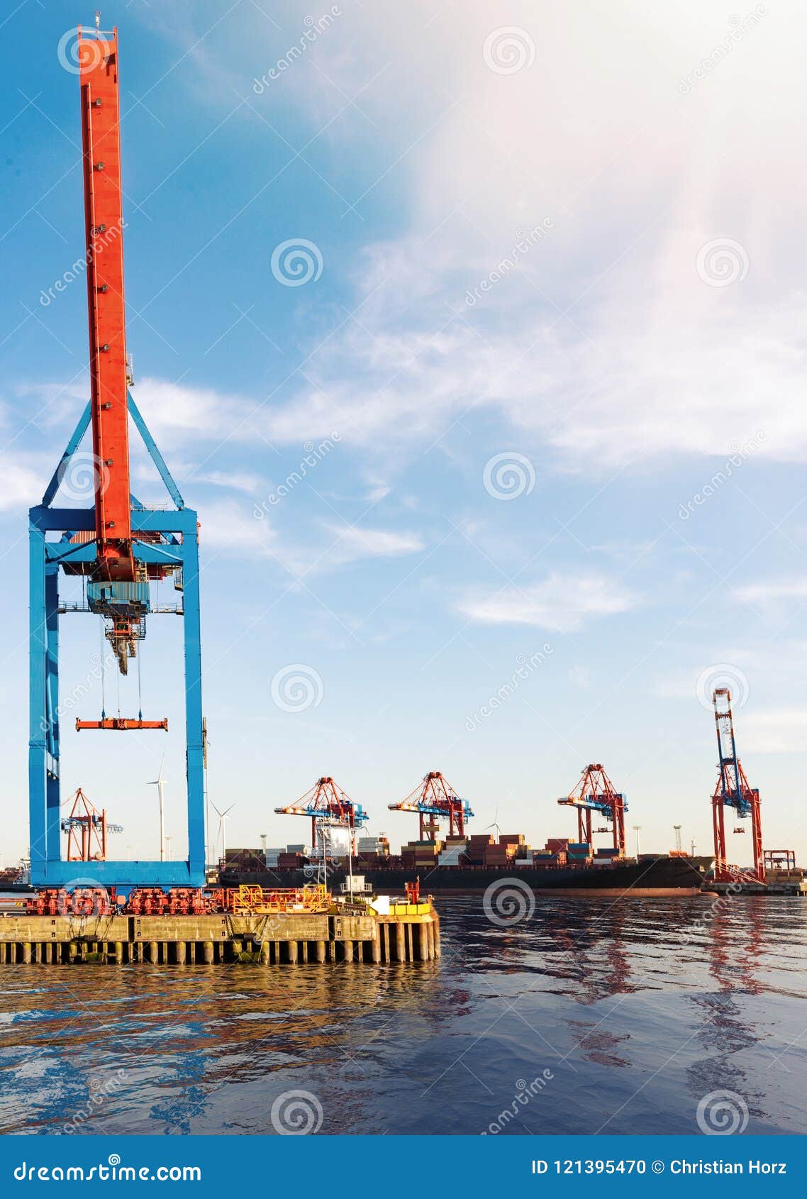 Harbor Cargo Cranes Shipping Port Equipment, Industrial Port Crane ...