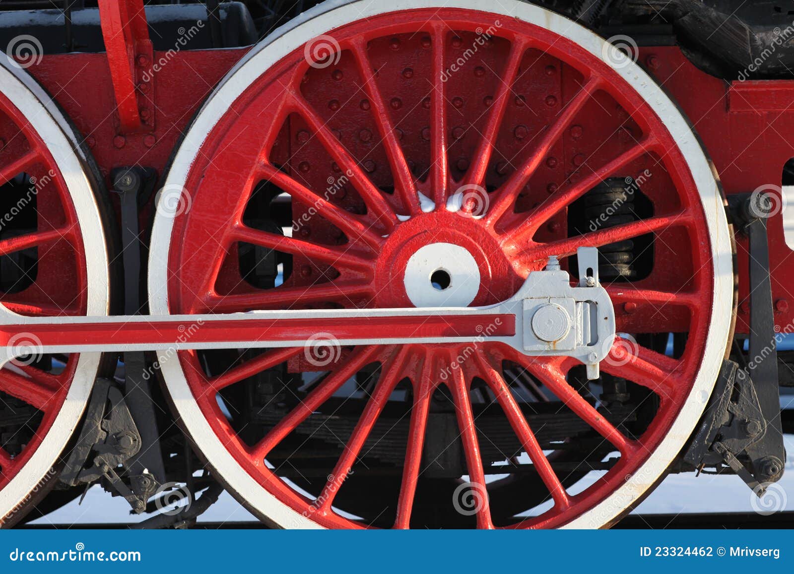 Crank locomotive stock photo. Image of mode, detail, drive - 23324462
