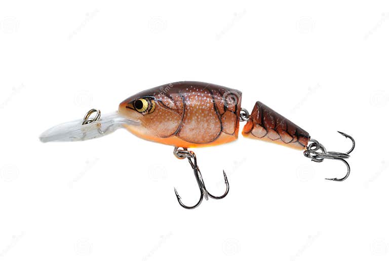 Crankbait stock image. Image of tackle, isolated, treble - 19451143